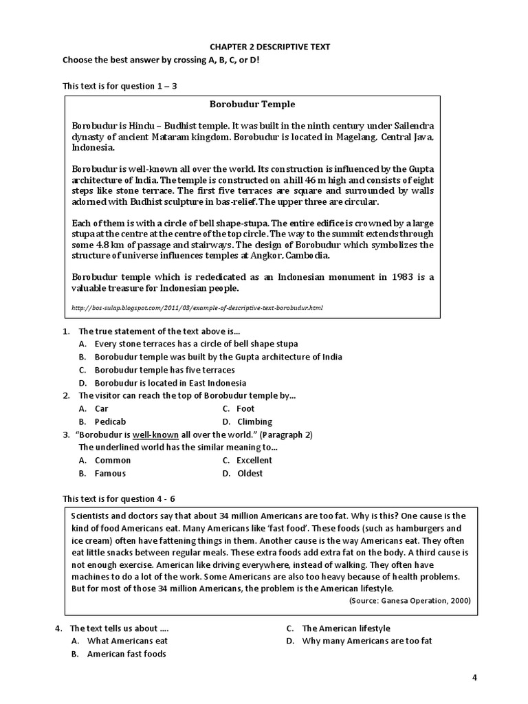 Descriptive Text | PDF