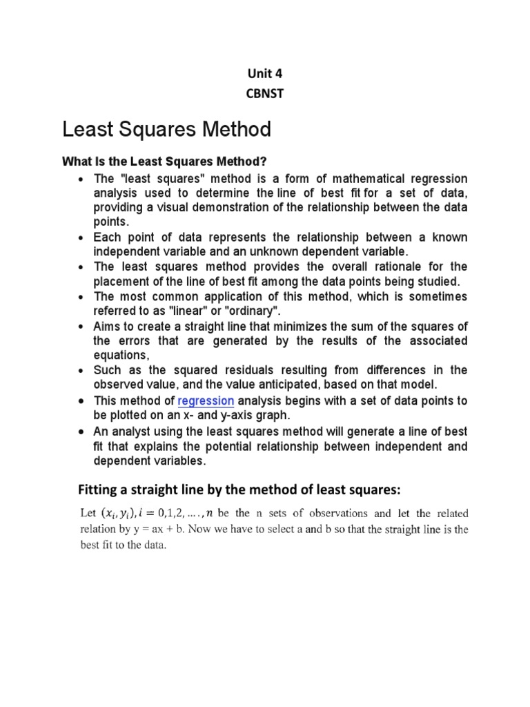 Unit 5 MT 202 CBNST | PDF