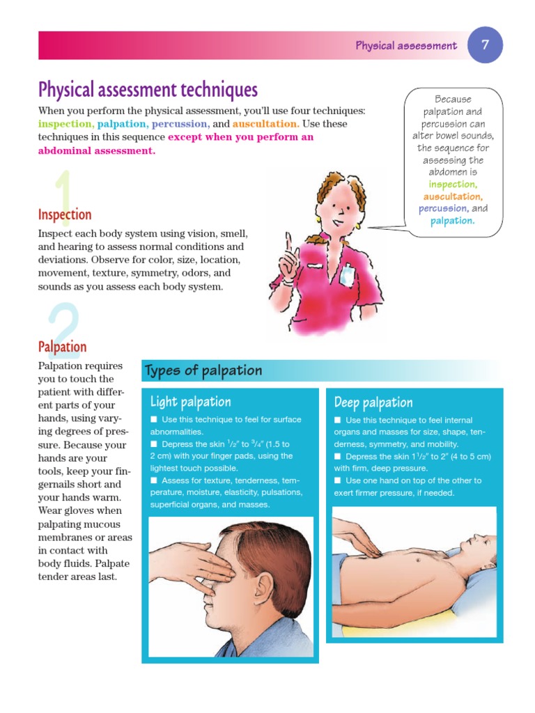 types of palpation | PDF