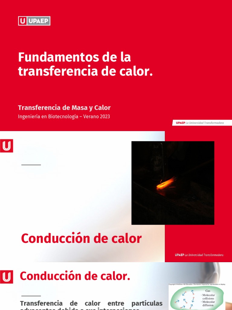 02 Conducción de Calor | PDF | Conduccion termica | Calor
