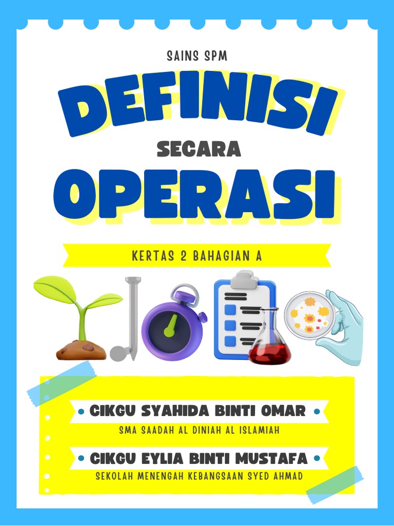 Definisi Secara Operasi | PDF