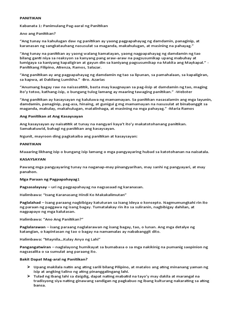 Panitikan_Filipino | PDF