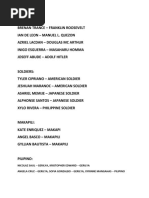 FIL Heneral Luna Script | PDF