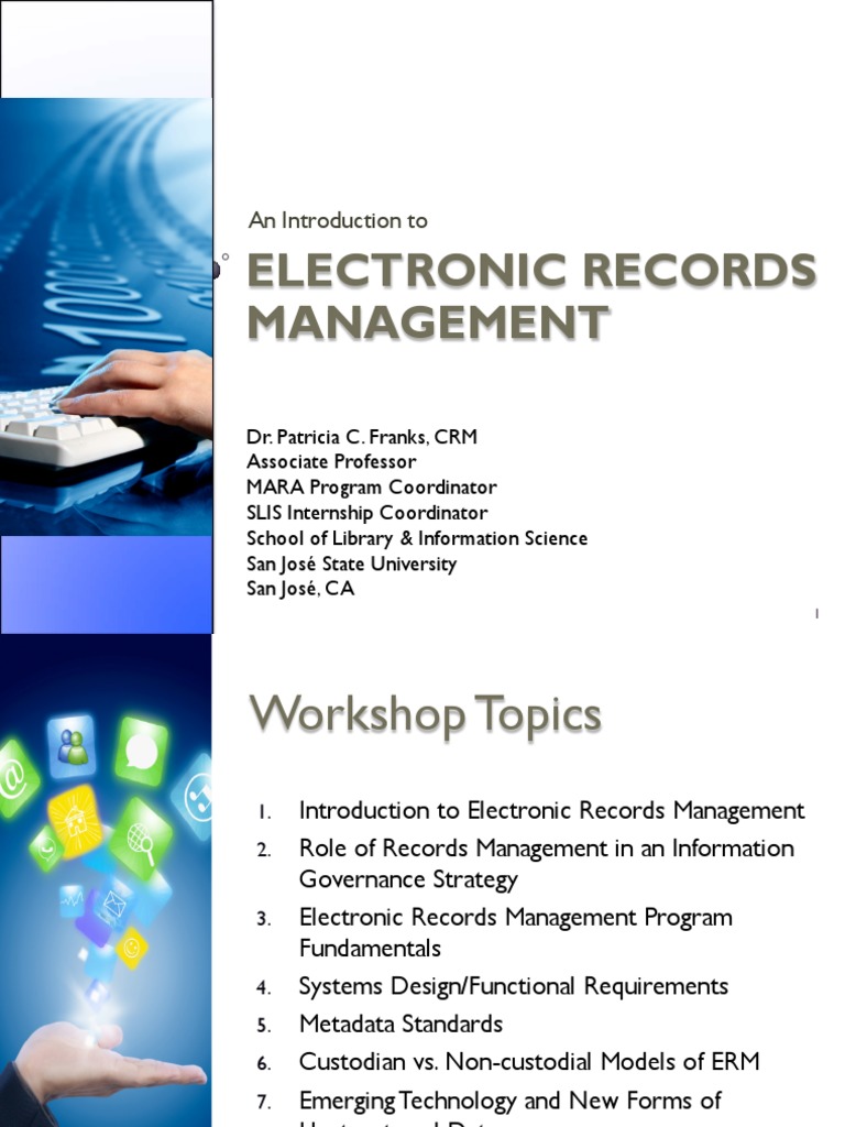Electronic Records Management (PDFDrive) | PDF | Records Management ...