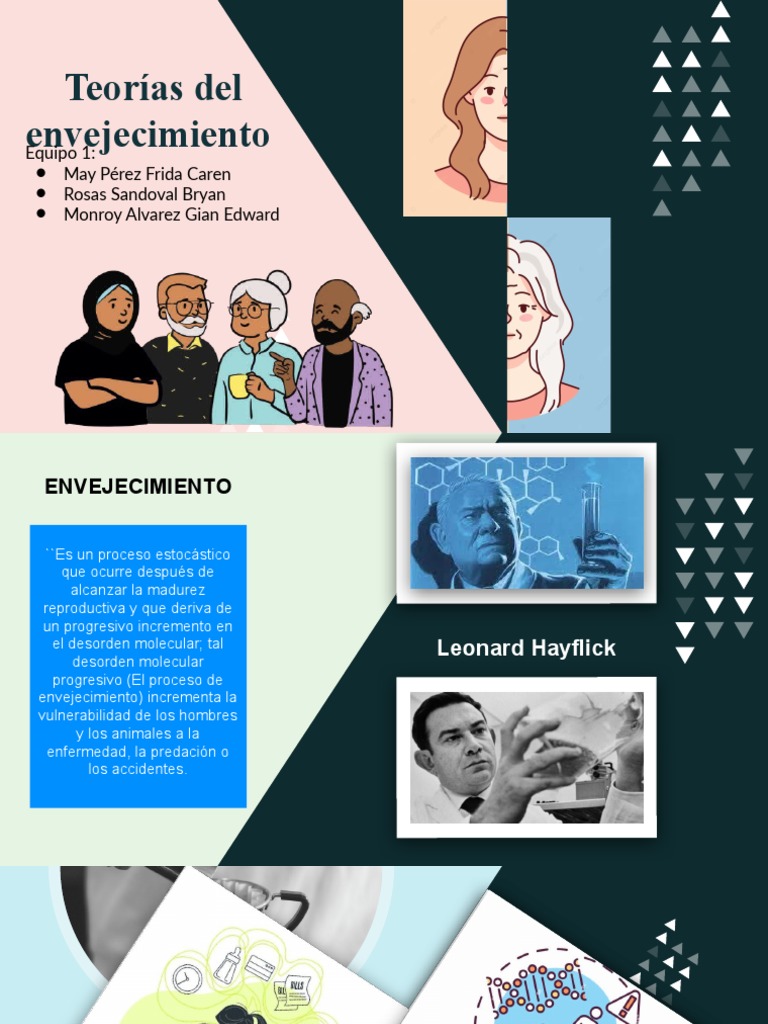 1.teorías Del Envejecimiento | PDF | Envejecimiento | Senectud