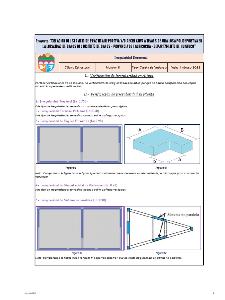 I.-Verificación de Irregularidad en Altura | PDF