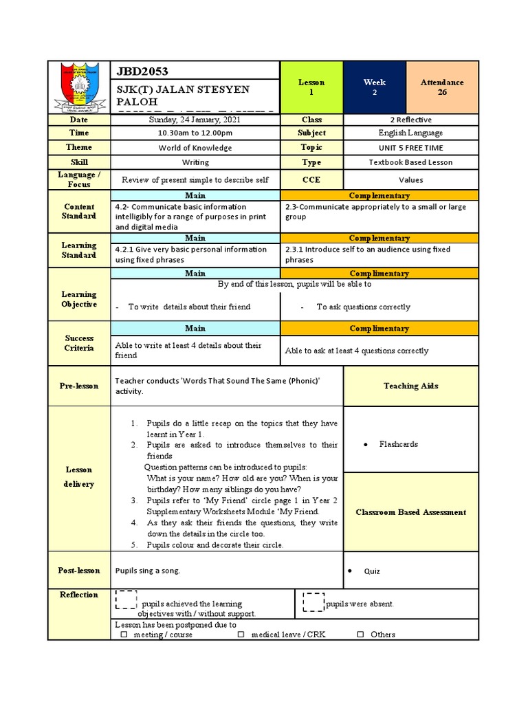Free Time Unit 5 | PDF | Teachers | Learning