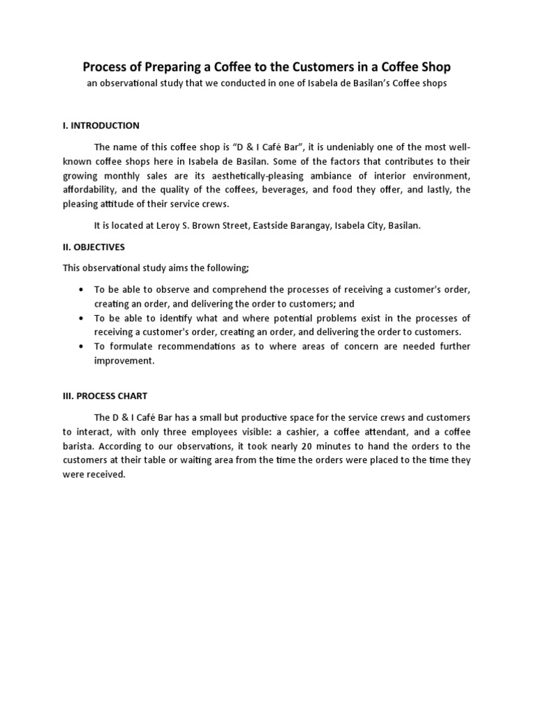 Coffee Shop | PDF | Coffeehouse | Coffee