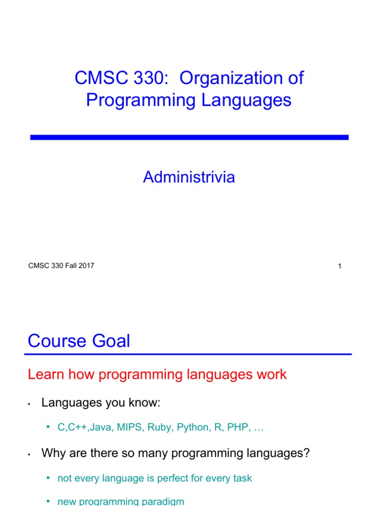 01 Intro | PDF | Compiler | Programming 01 Intro | PDF | Compiler | Programming