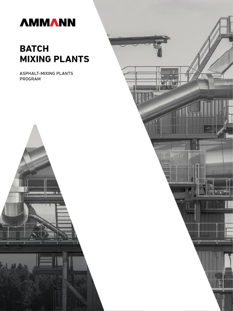 Batch Asphalt Mixing Plants Brochure Ppb-1591-04-En 221009 | PDF ...