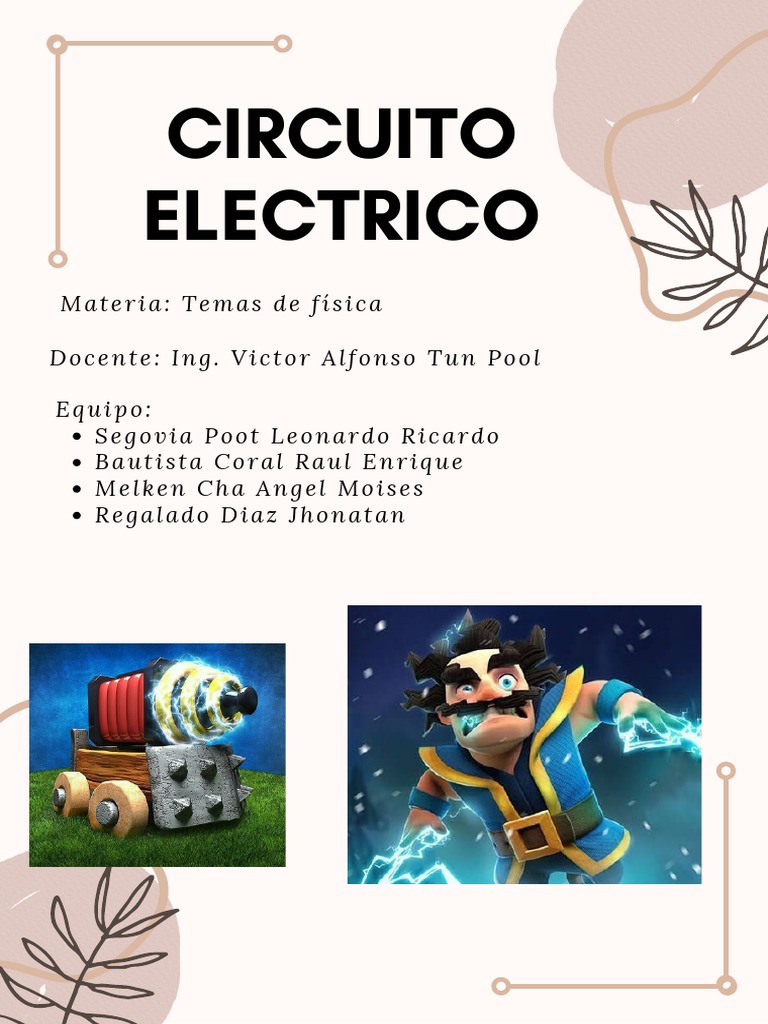 Circuito Electrico | PDF | Corriente eléctrica | Electricidad