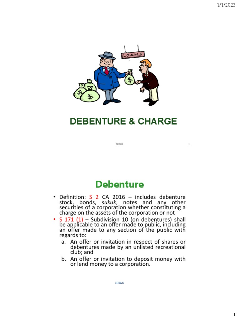 Debenture + Charge | PDF | Debenture | Security Interest