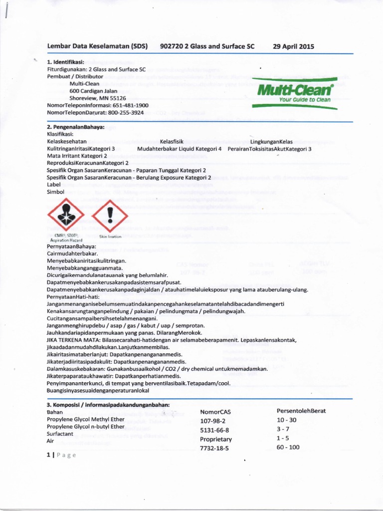 MSDS 64 Ful-Trole 64 | PDF
