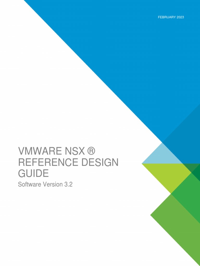 NSX-T Reference Design Guide 3-2 - v1.2 | PDF | Cloud Computing ...