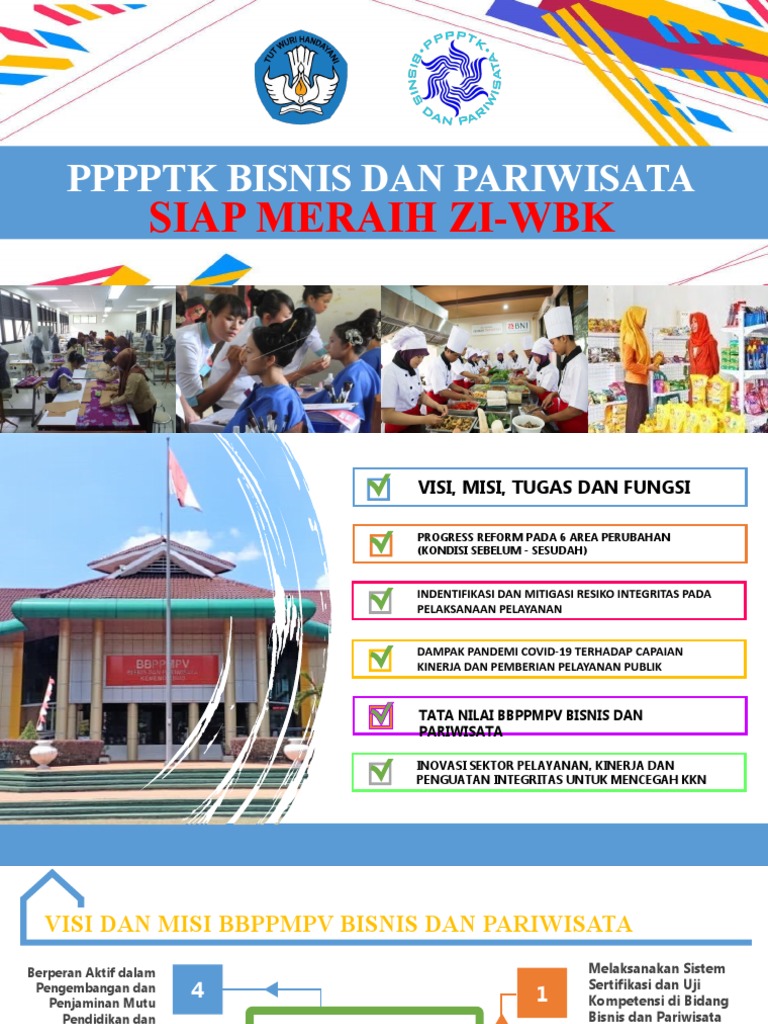 Paparan Desk Evaluasi ZI-WBK P4TK Bispar | PDF
