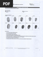 Fingerprints Form PDF | PDF