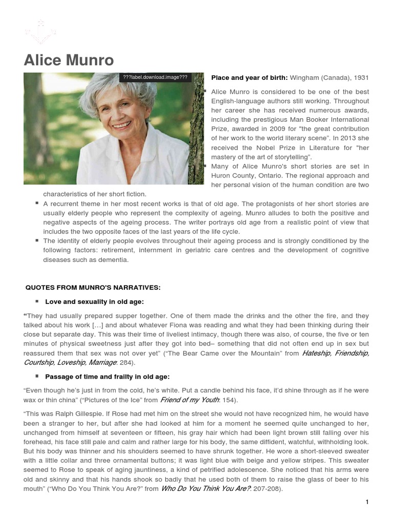 Alice-Munro-Alice-Munro | PDF