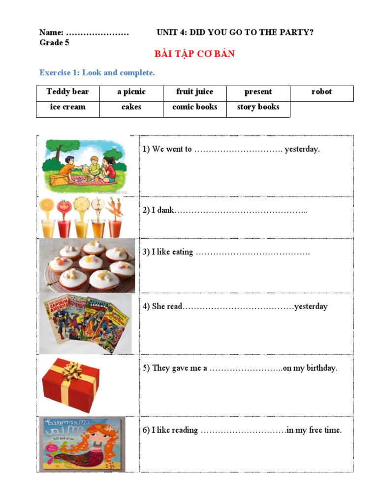Grade 5. Unit 4 | PDF