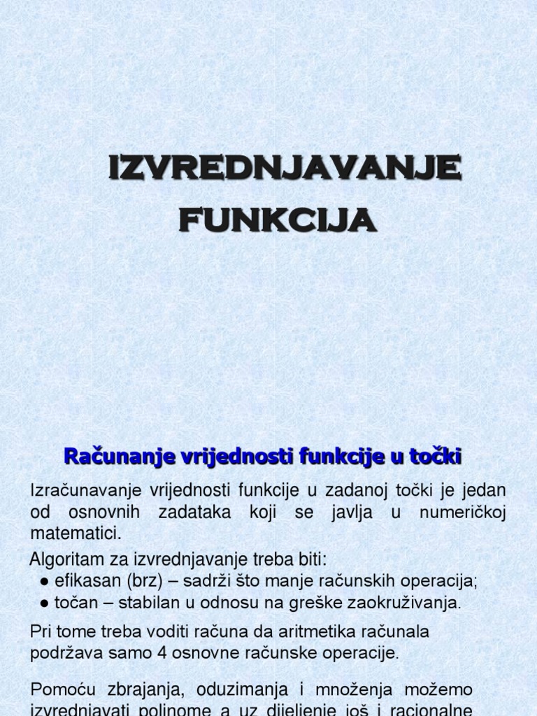 Horner | PDF