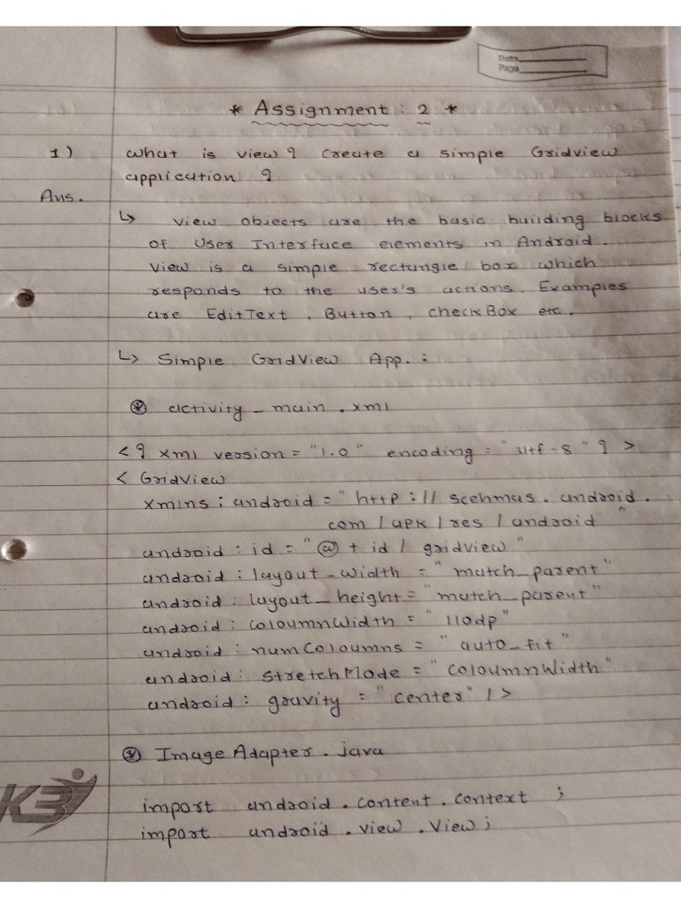 Mad Assignment 2-1 | PDF