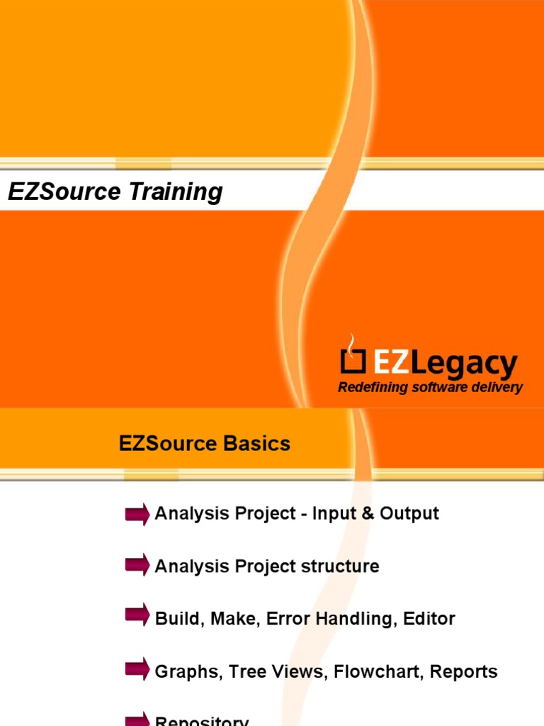 EZSource Training | PDF | Computer Science | Software Development