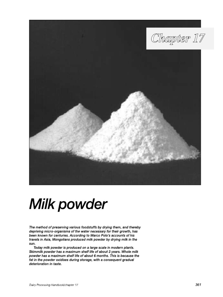 MIlk Powders | PDF