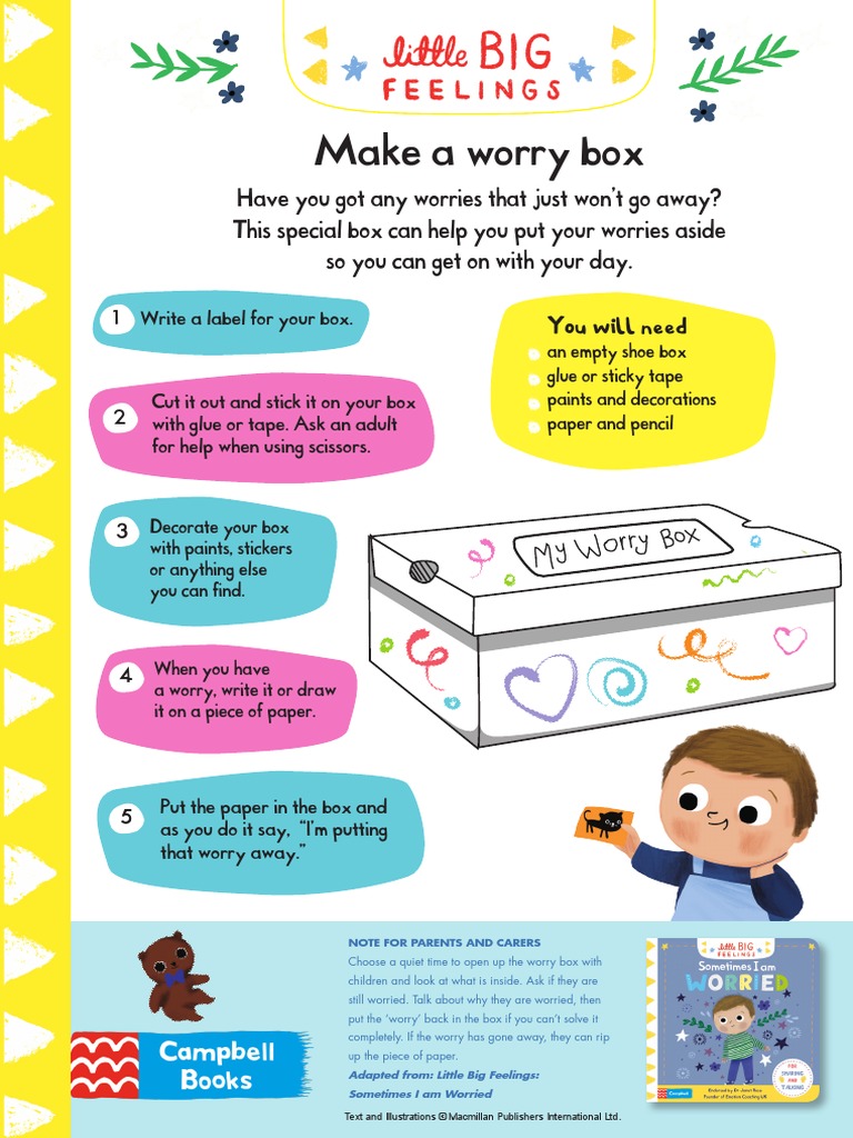 Worry Box Activity-Sheet | PDF