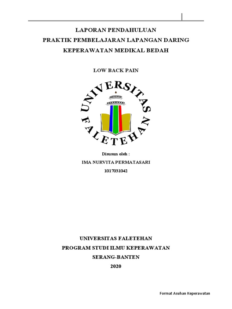 LP (Low Back Pain) (Ima Nurvita Permatasari) | PDF