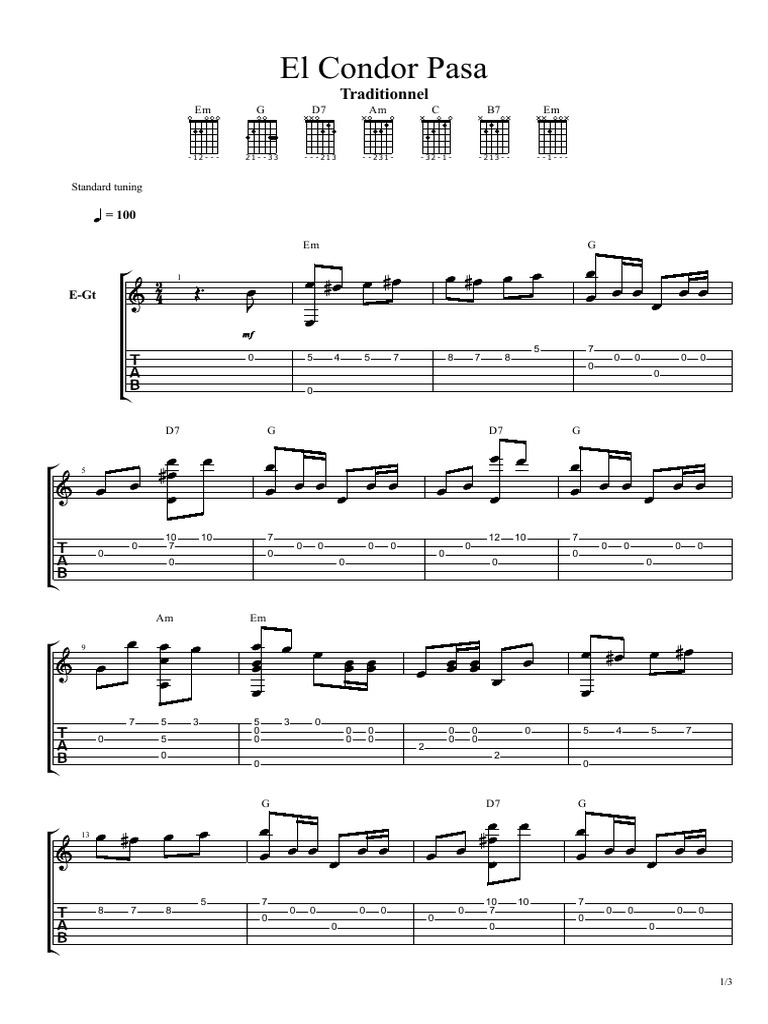 El Condor Pasa | PDF
