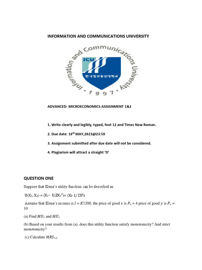 671.2023 Residential Assignment | PDF | Utility | Labour Economics