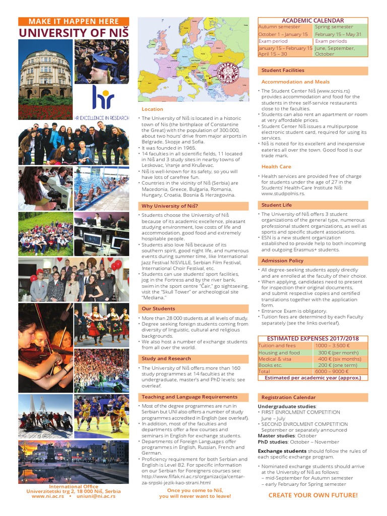 Flyer For International Students | PDF | Bachelor's Degree | Higher ...