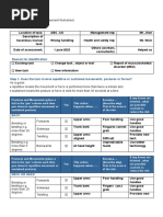 MAC Tool Manual Handling Assessment Charts Indg383 | PDF | Safety