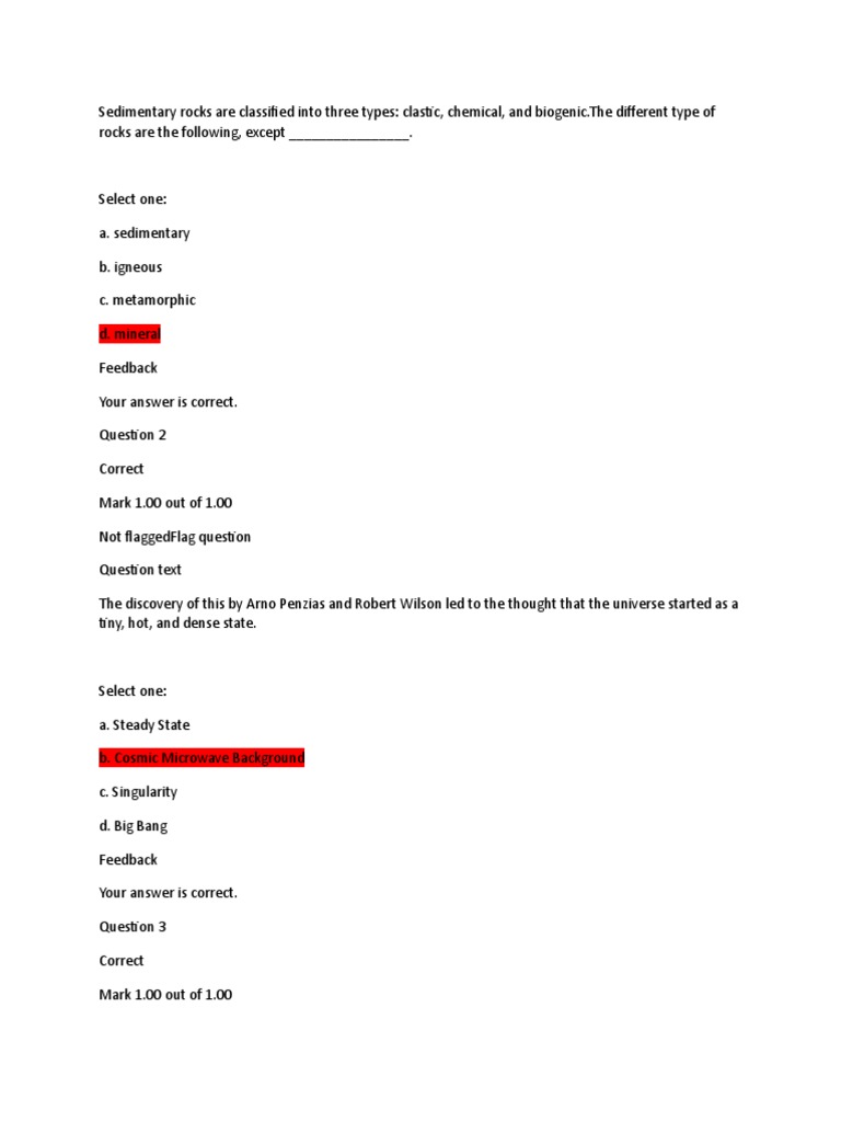 ESCI-2111-2012S Earth Science | PDF | Rock (Geology) | Atmosphere Of Earth