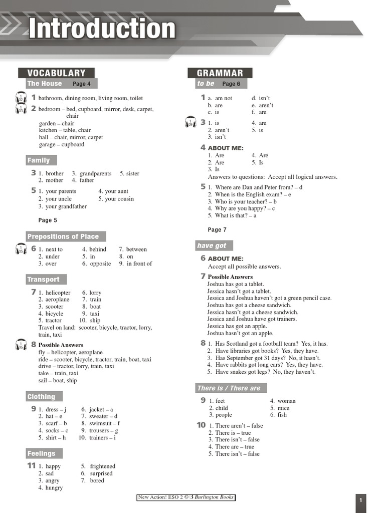 English Vocabulary & Grammar Guide | PDF