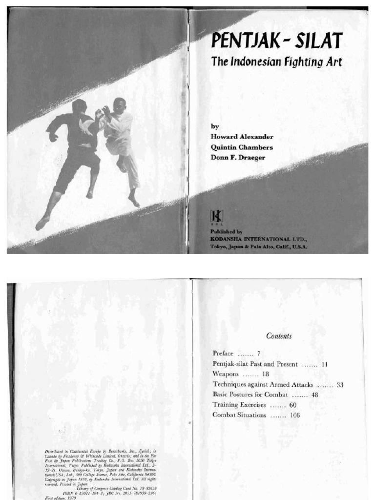Pentjak Silat The Indonesian Fighting Art | PDF