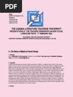 CBC Lesson Plan Template for Uganda | PDF