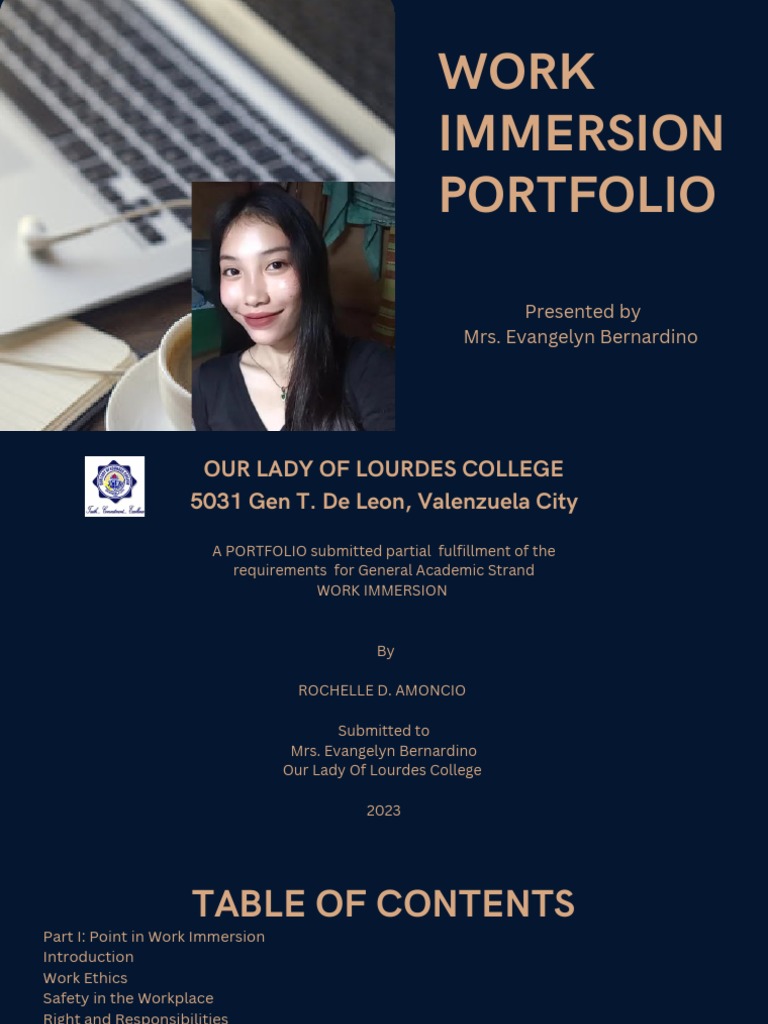 Work Immersion | PDF | Information Sensitivity | Conflict Resolution