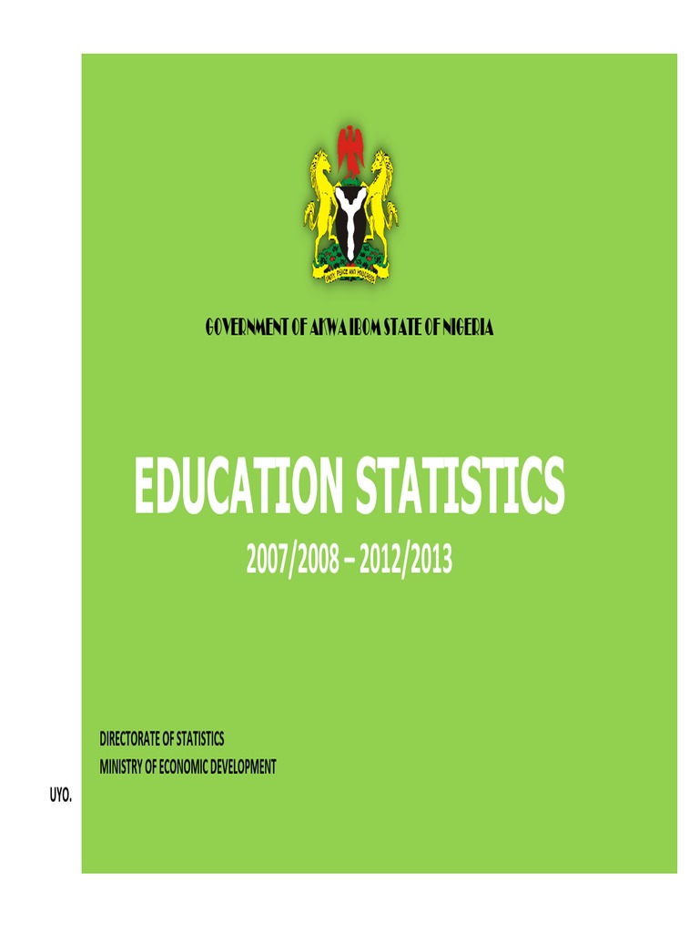 Education Statistics Publication | PDF | Students | Vocational Education