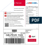 DPD Return Label | PDF