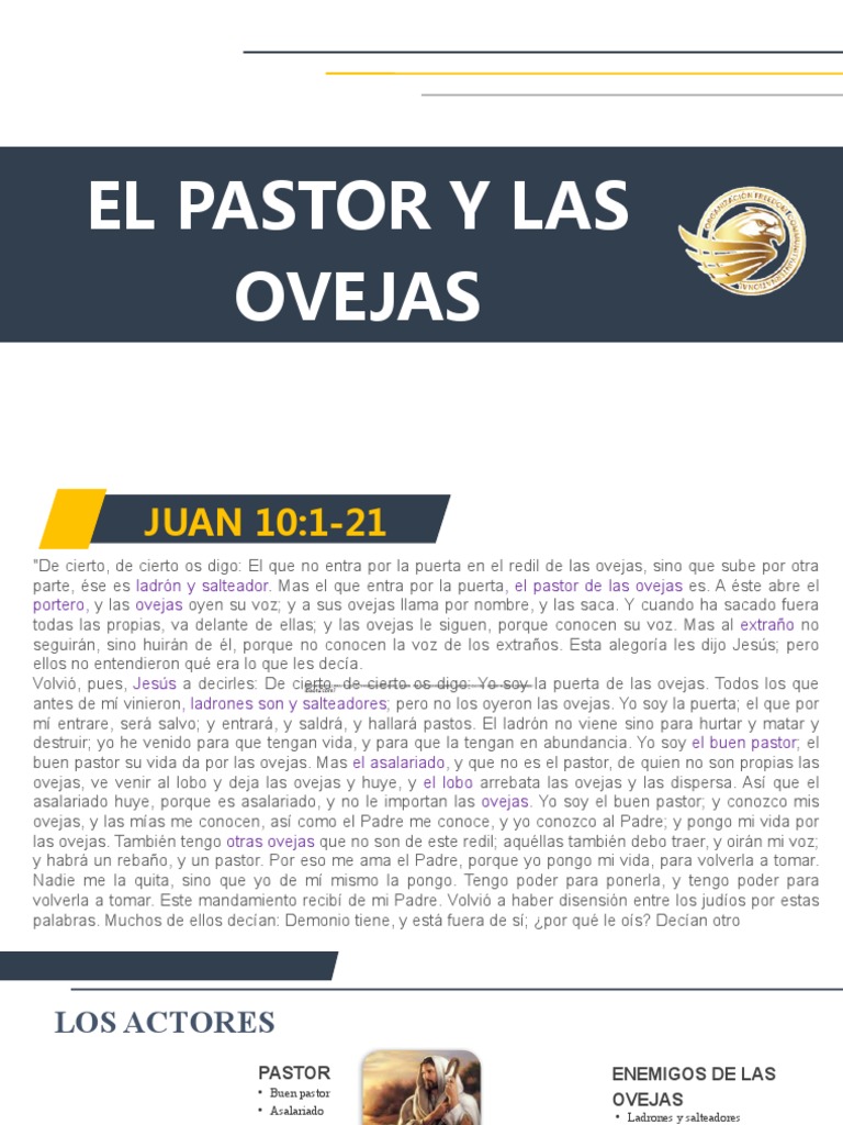 El Pastor y Las Ovejas | PDF | Oveja | Ovis