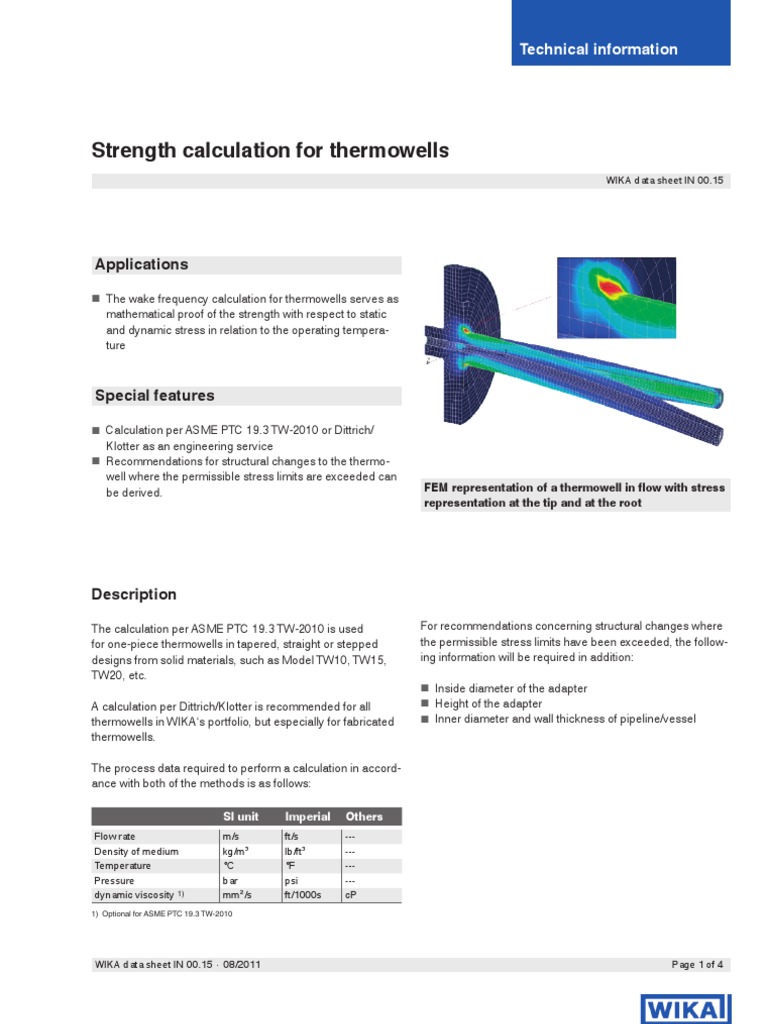 Wake Frequency Calc | PDF | Physics | Physical Quantities