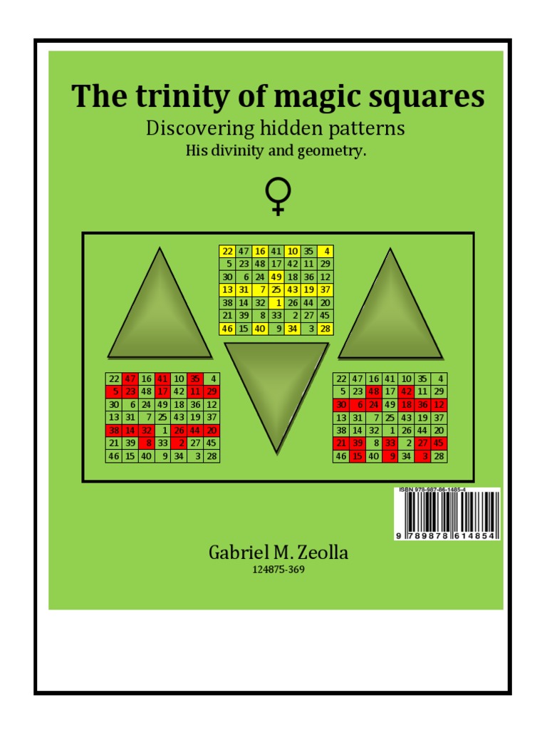 The Trinity of Magic Squares | PDF | Triangle | Proton