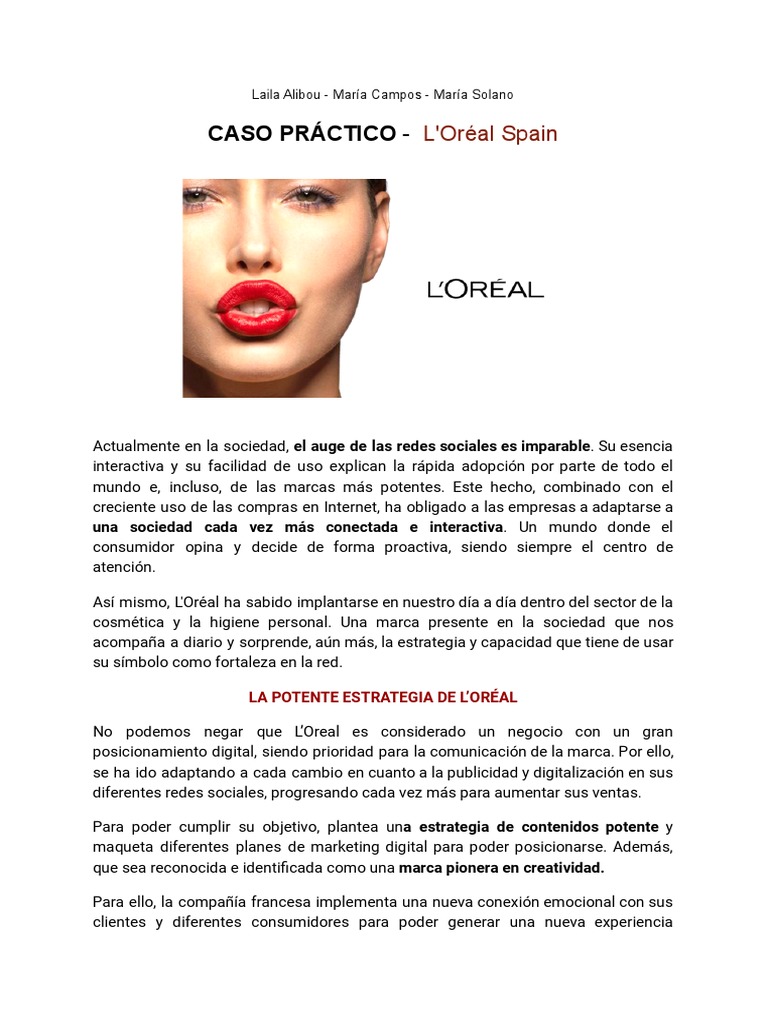 Caso Practico CM | PDF | Publicidad | Marketing