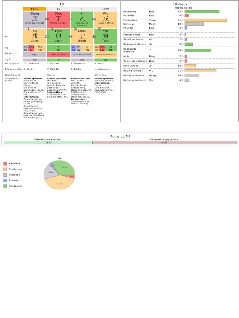Analyse des Richesses Bazi | PDF