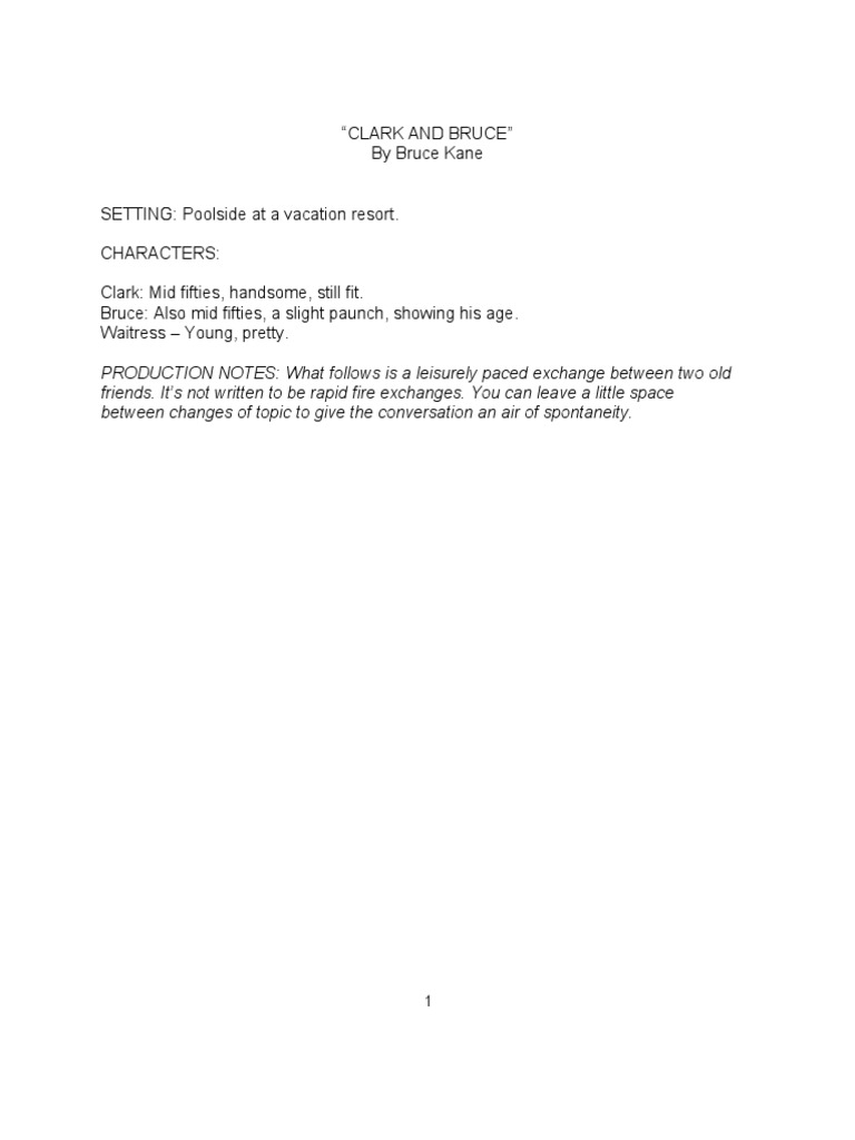 Clark and Bruce final. | PDF | Wonder Woman | Batman