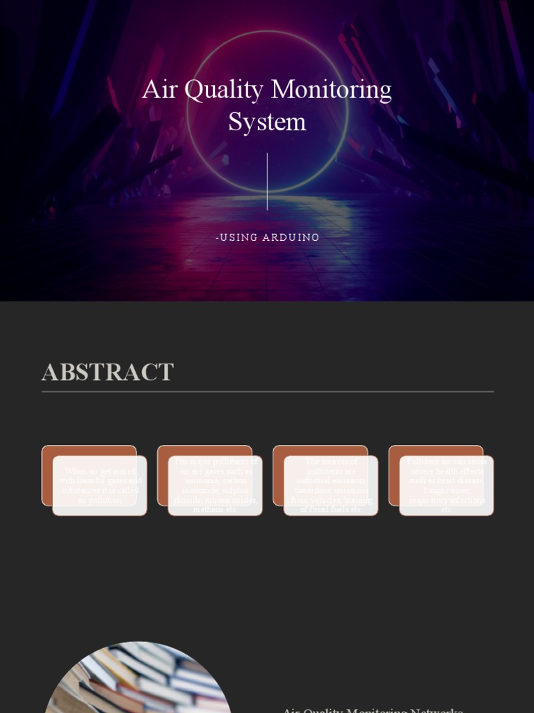 Air Quality Monitoring System | PDF | Air Pollution | Human Impact On ...