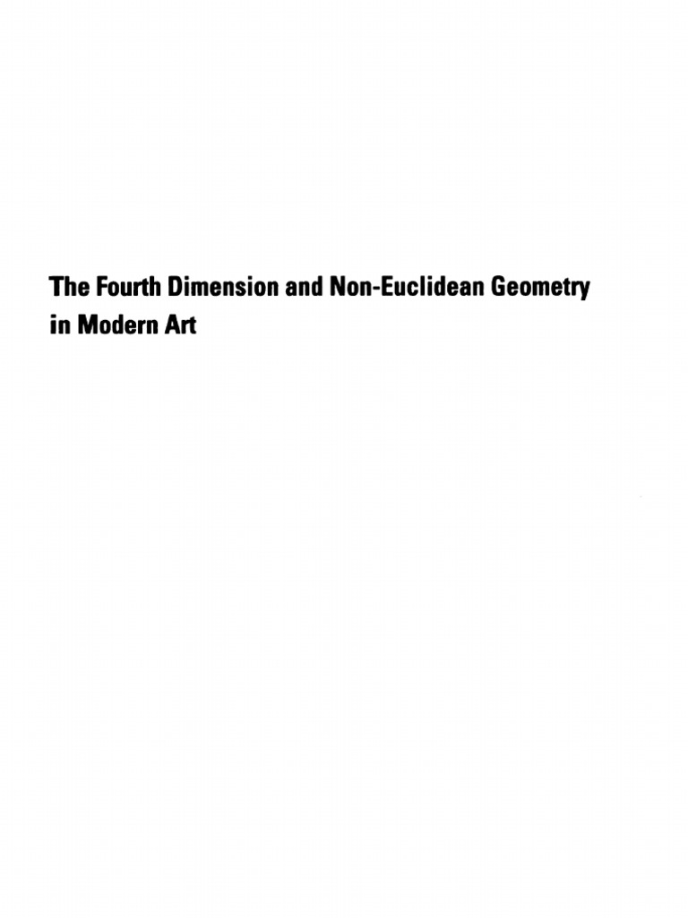 The Fourth Dimension | PDF