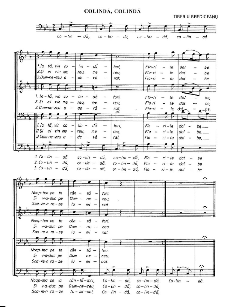 Colinda Colinda | PDF