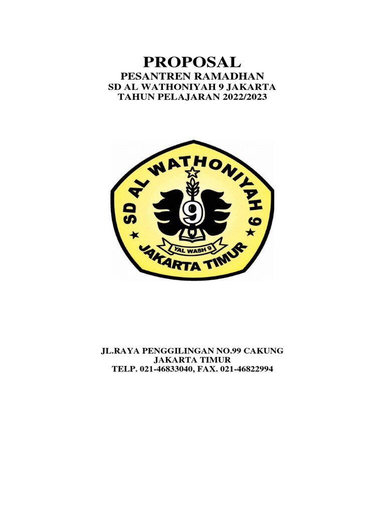 PROPOSAL Sanlat 2023 | PDF