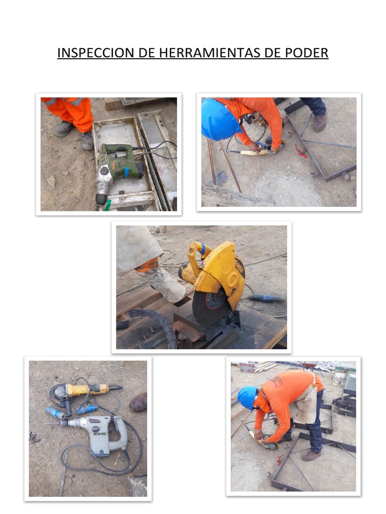 Inspeccion de Herramientas de Poder | PDF